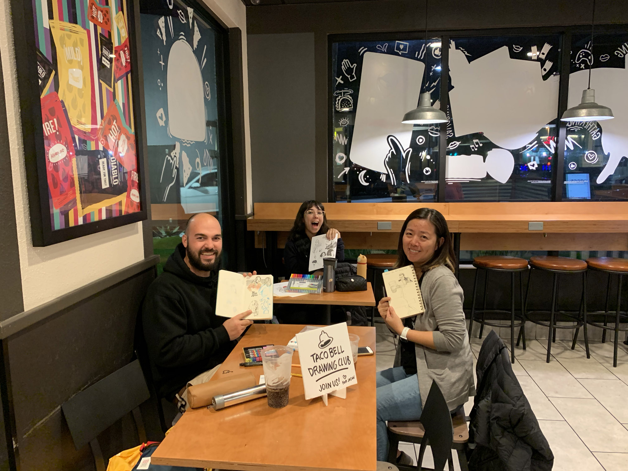 The Taco Bell Drawing Club – ZEEGISBREATHING